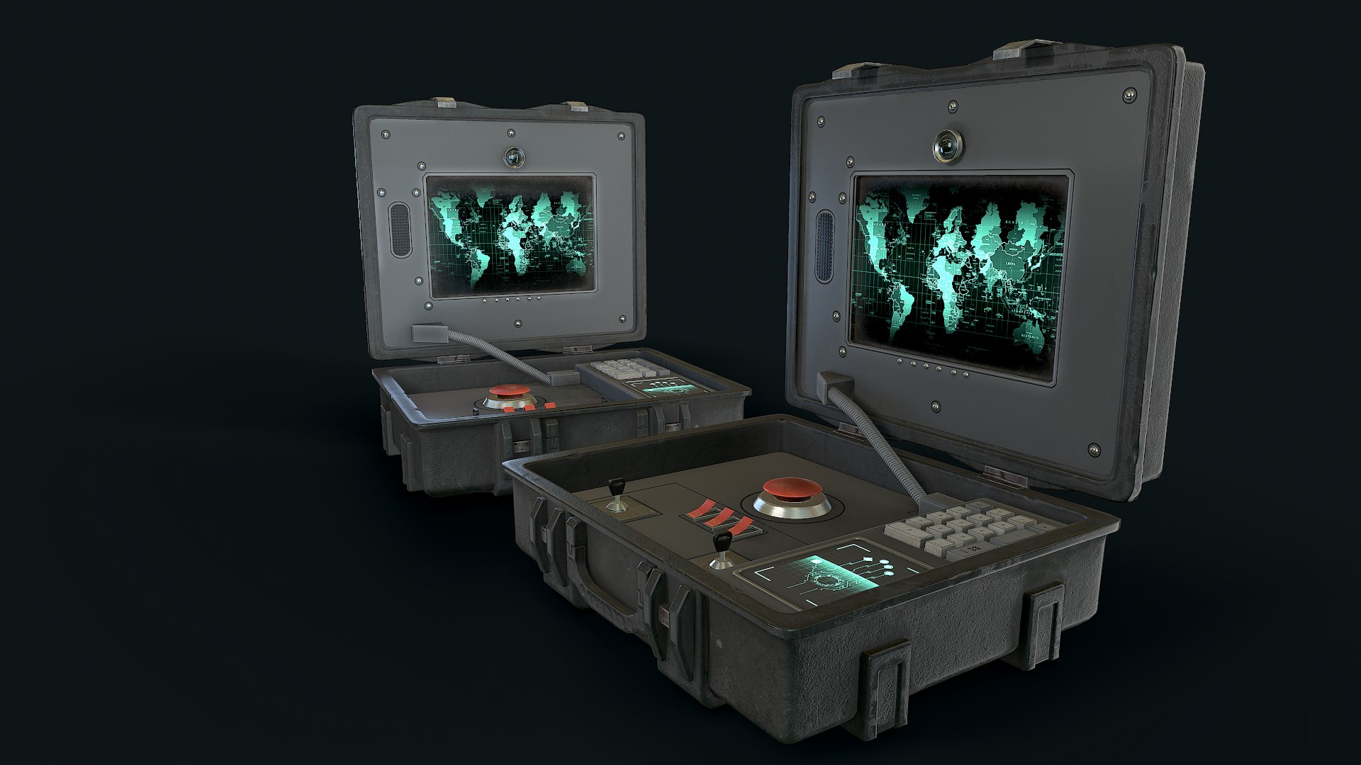 3D Nuclear Bomb Suitcase - TurboSquid 2156929