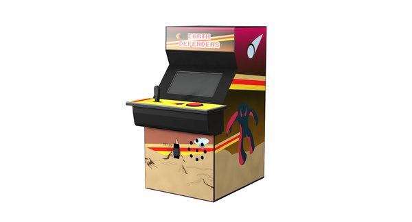 modelo 3d Mini Arcade Coin Bank - TurboSquid 1361791