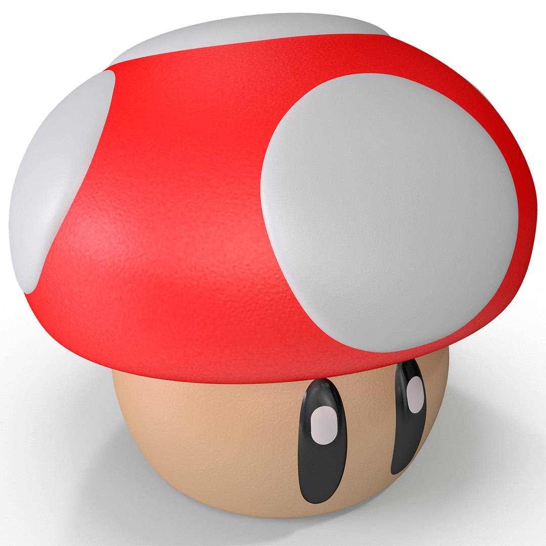 super mario mushroom figure max