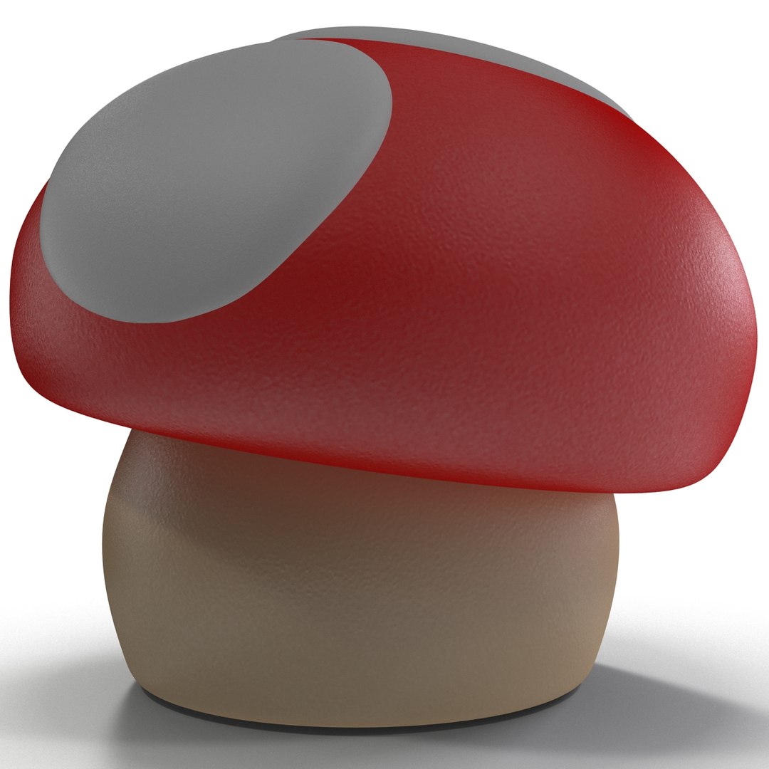 Super Mario Mushroom Figure Max