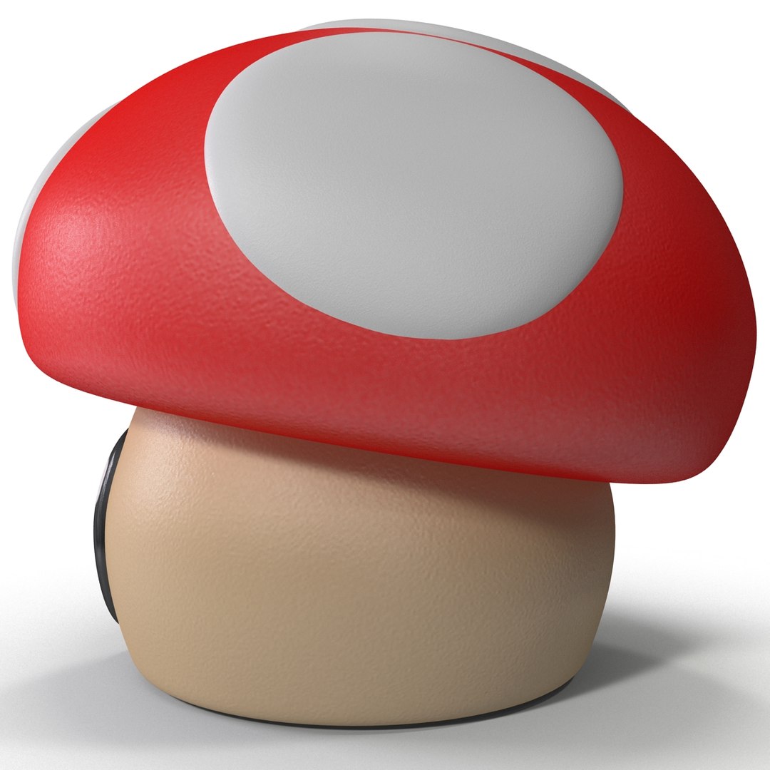 Super Mario Mushroom Figure Max