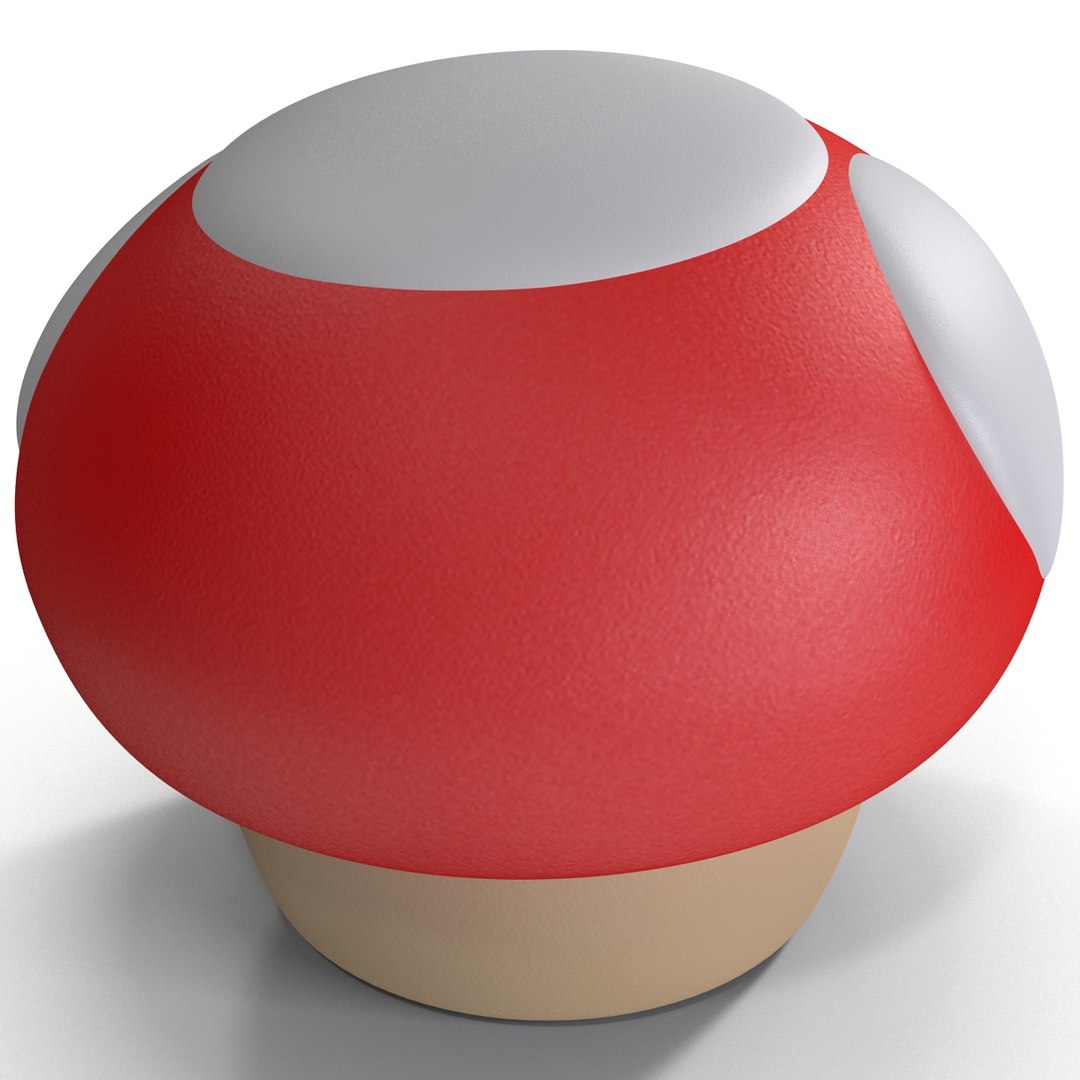 Super Mario Mushroom Figure Max