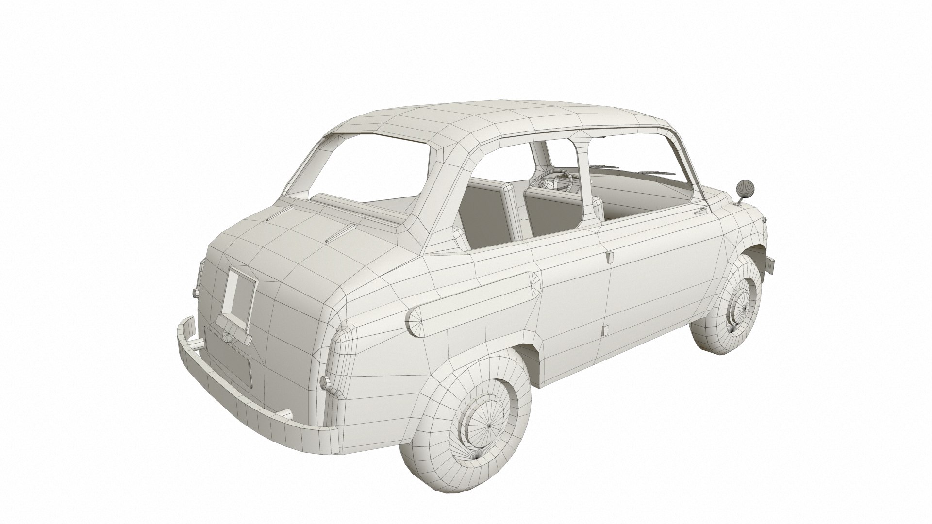 3D Model Zaz 965 Car - TurboSquid 1657421