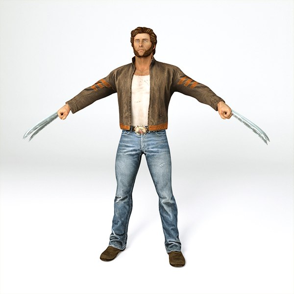 3D Wolverine Models | TurboSquid