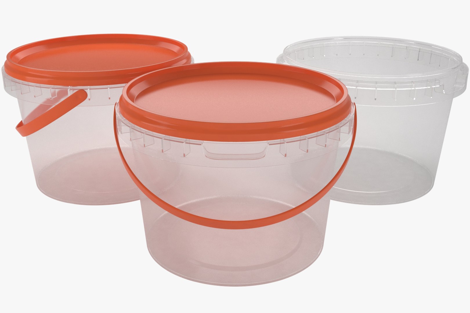3D Plastic Container 500ml Model - TurboSquid 1515611