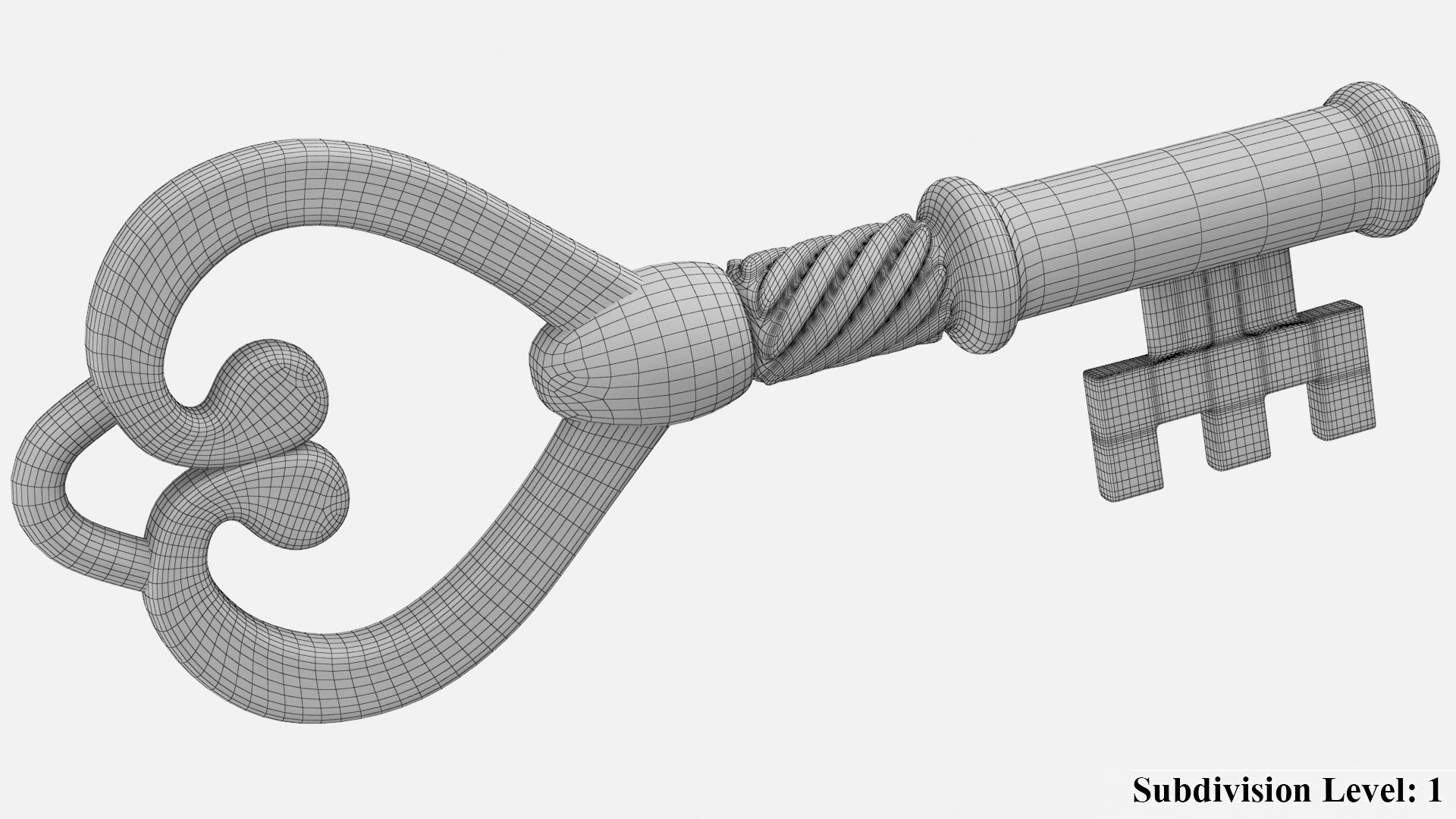 3D Real Old Key Model - TurboSquid 1480613