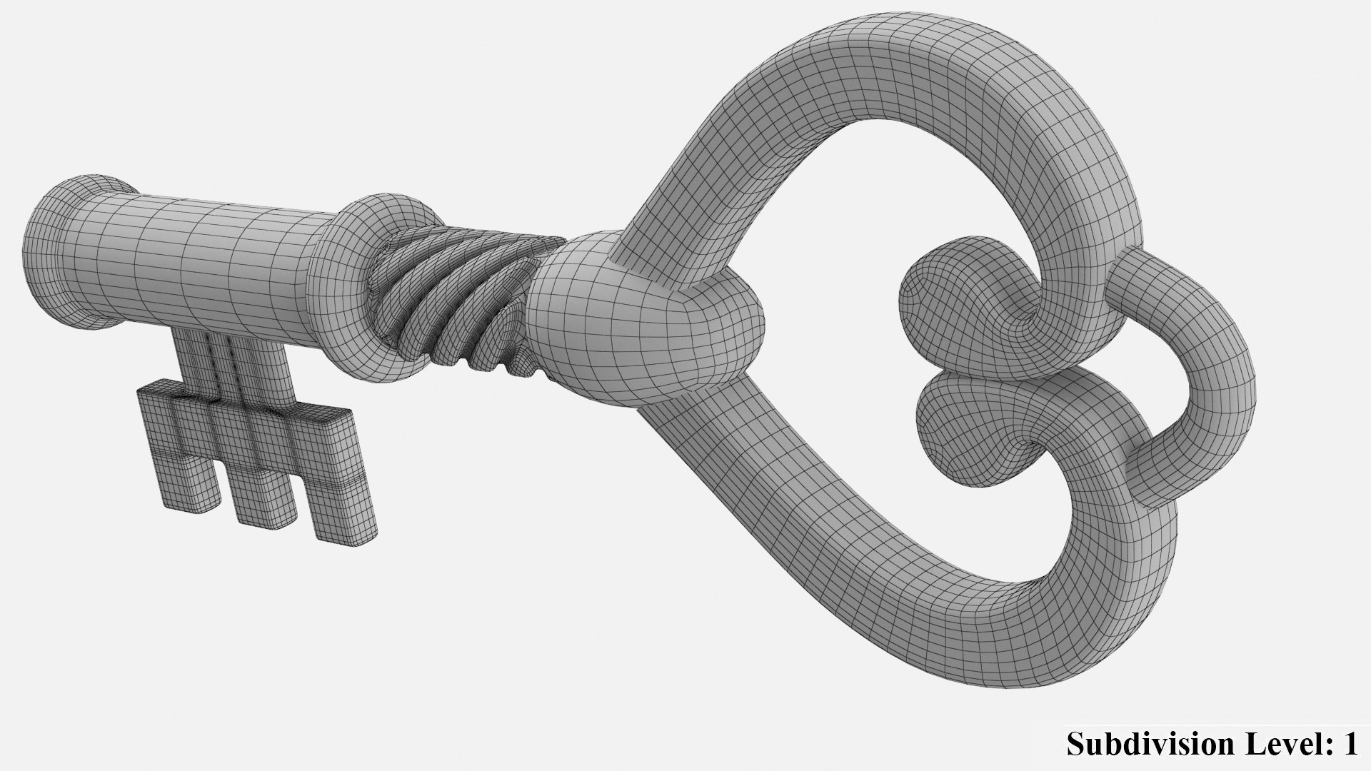 3D Real Old Key Model - TurboSquid 1480613