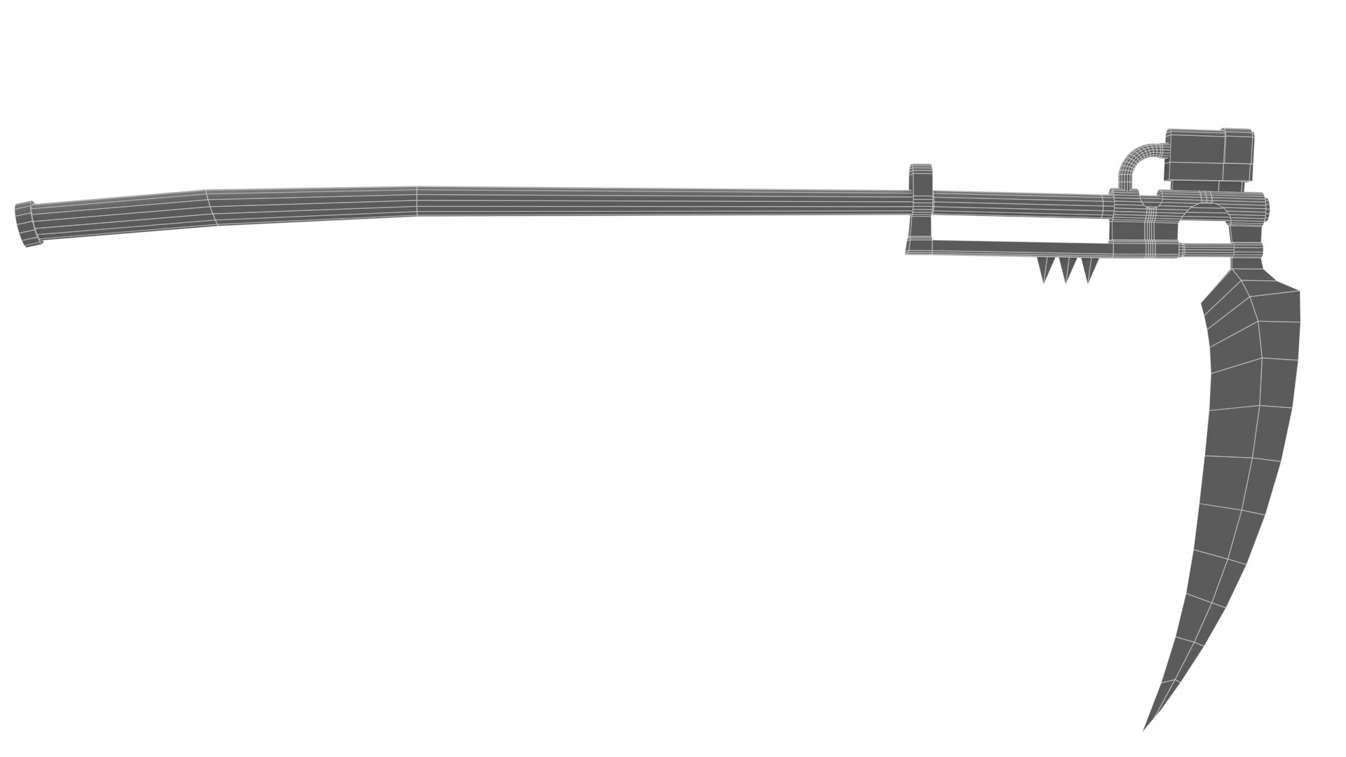 Battle Scythe 3D Model - TurboSquid 1783285