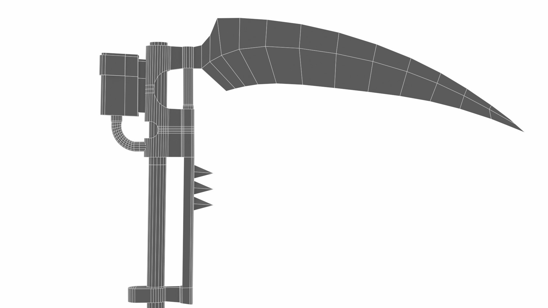 Battle Scythe 3D Model - TurboSquid 1783285