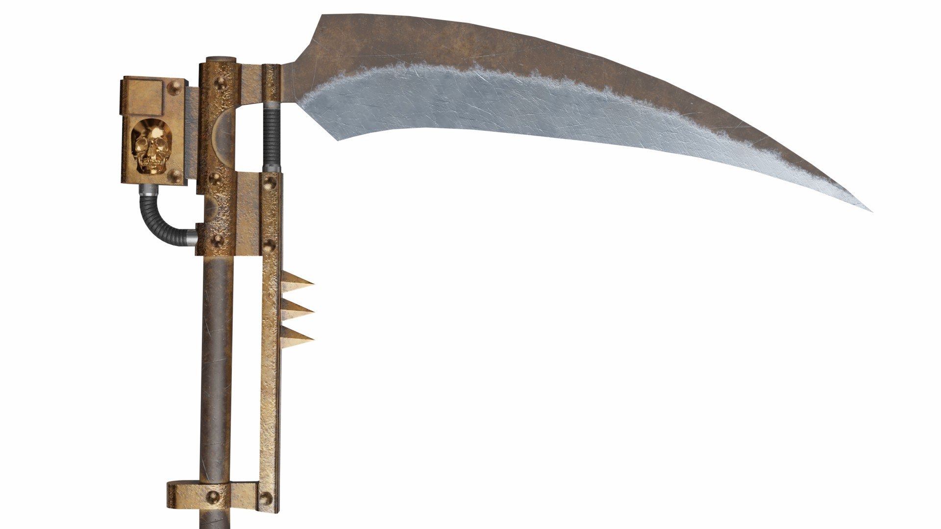 Battle Scythe 3D Model - TurboSquid 1783285