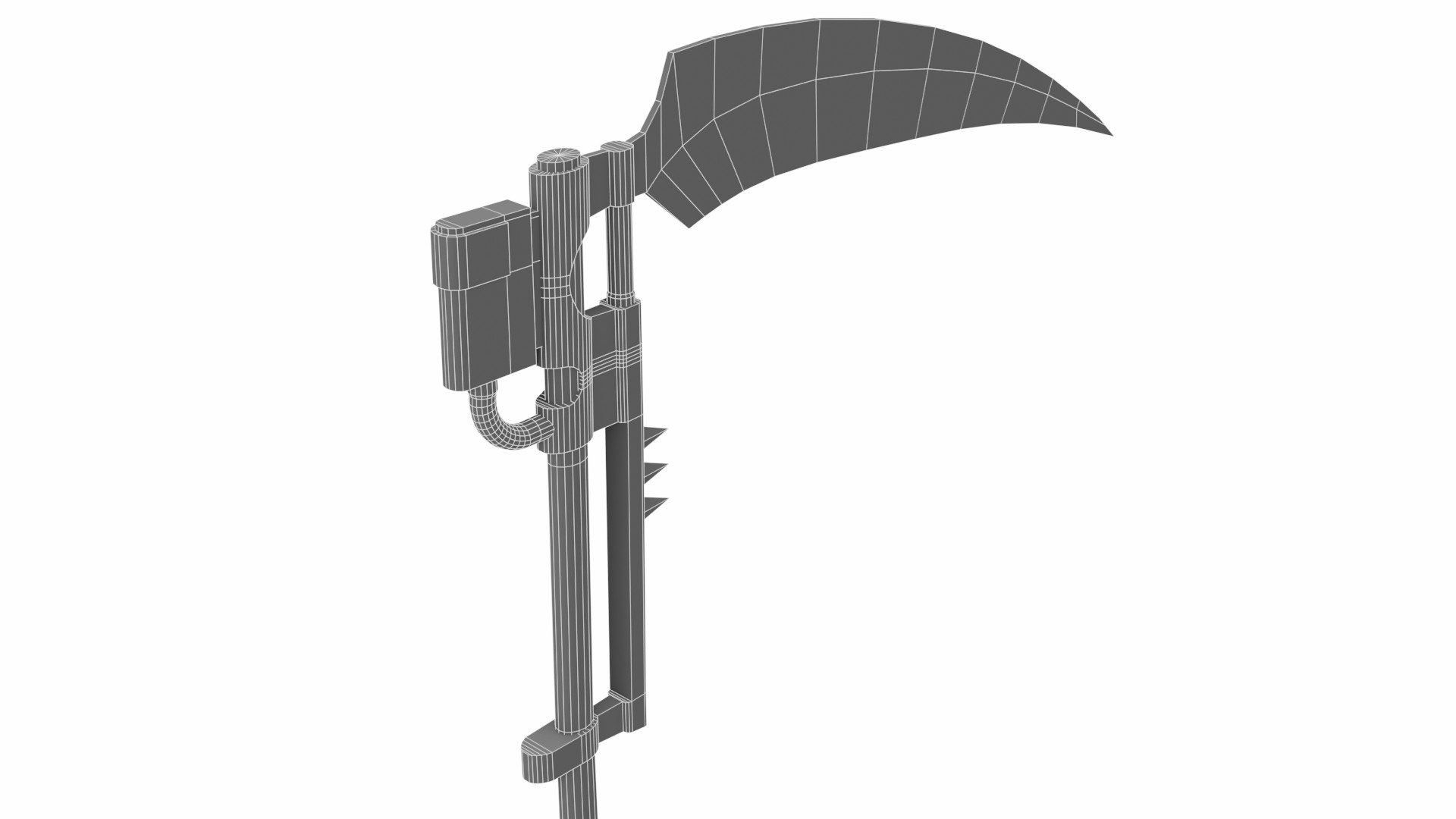 Battle Scythe 3D Model - TurboSquid 1783285