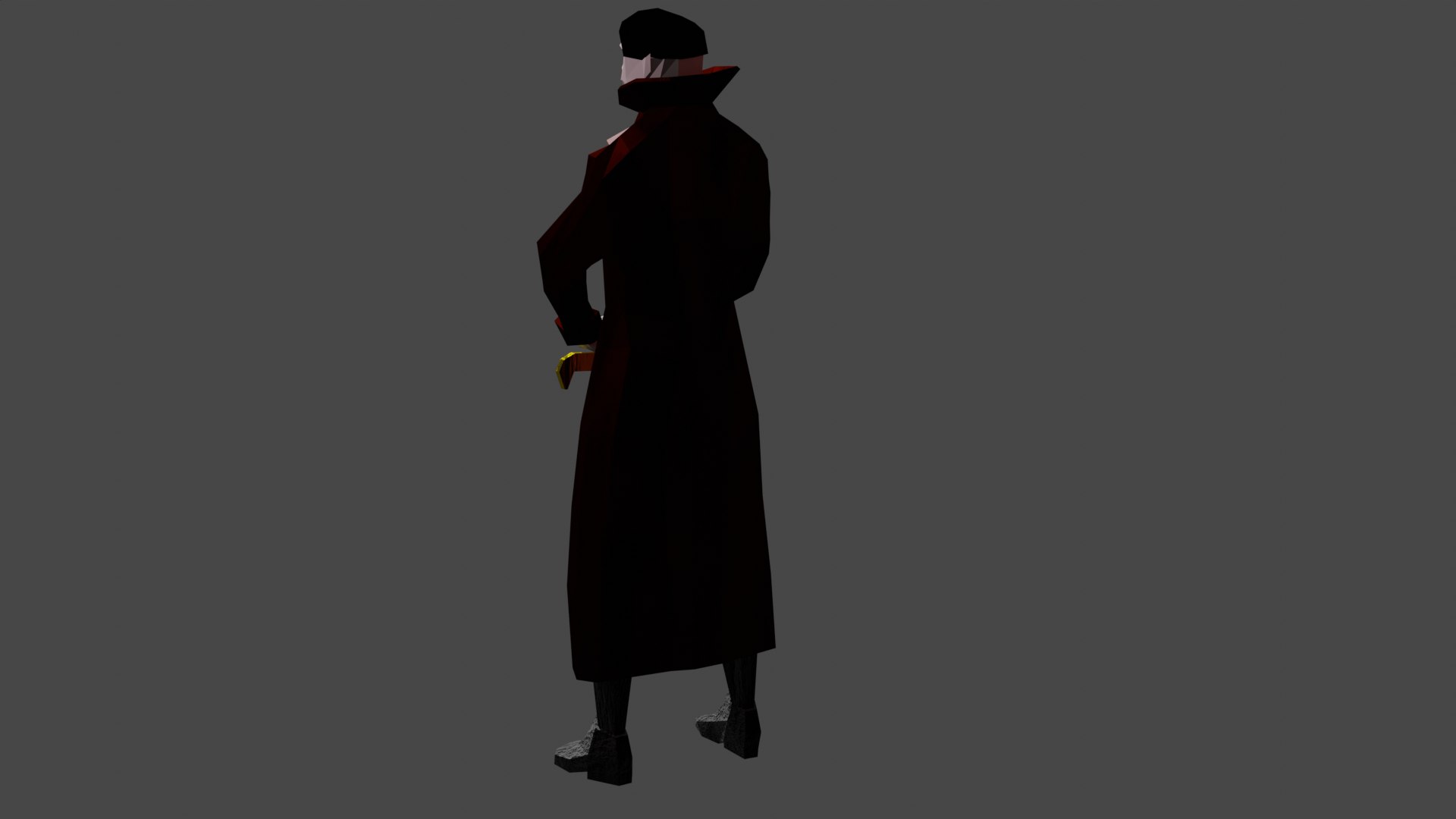Dracula Vampire Undead Lowpoly Gameready Rigged 3D model - TurboSquid ...