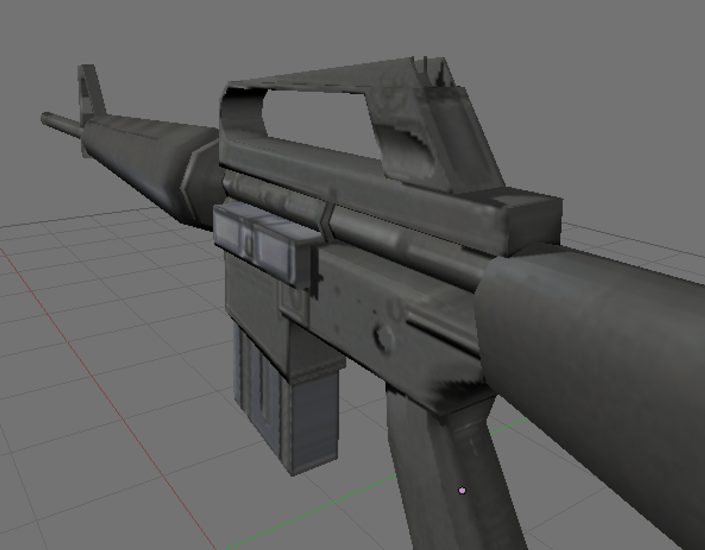m16 xm16e1 3d model