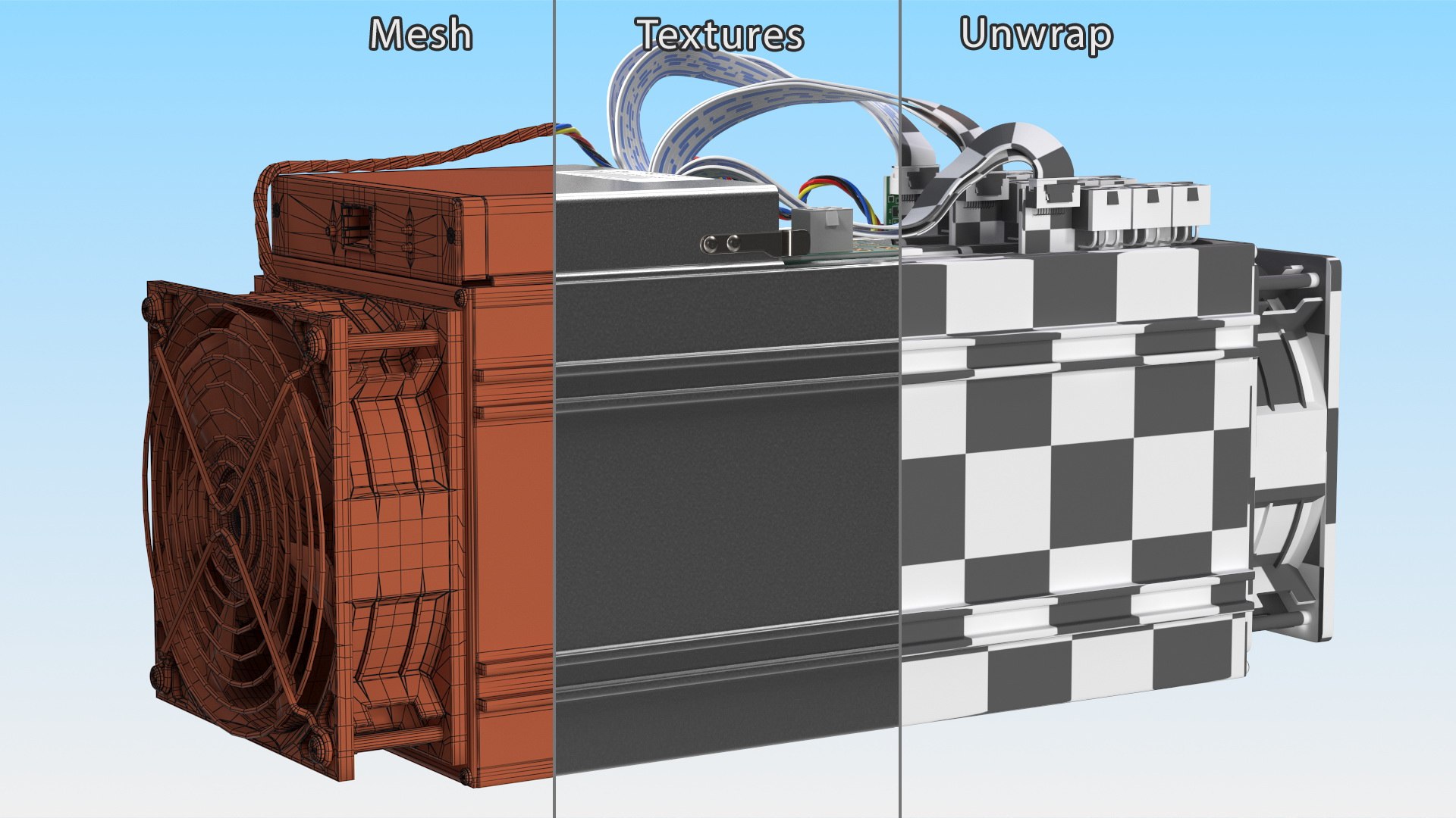 Bitcoin Mining ASIC Model - TurboSquid 2052613