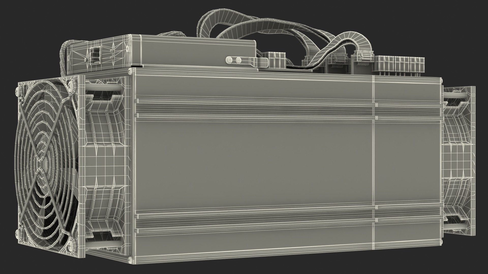 Bitcoin Mining ASIC model - TurboSquid 2052613