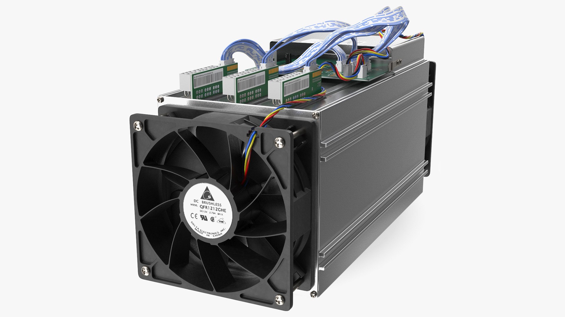Bitcoin Mining ASIC model - TurboSquid 2052613
