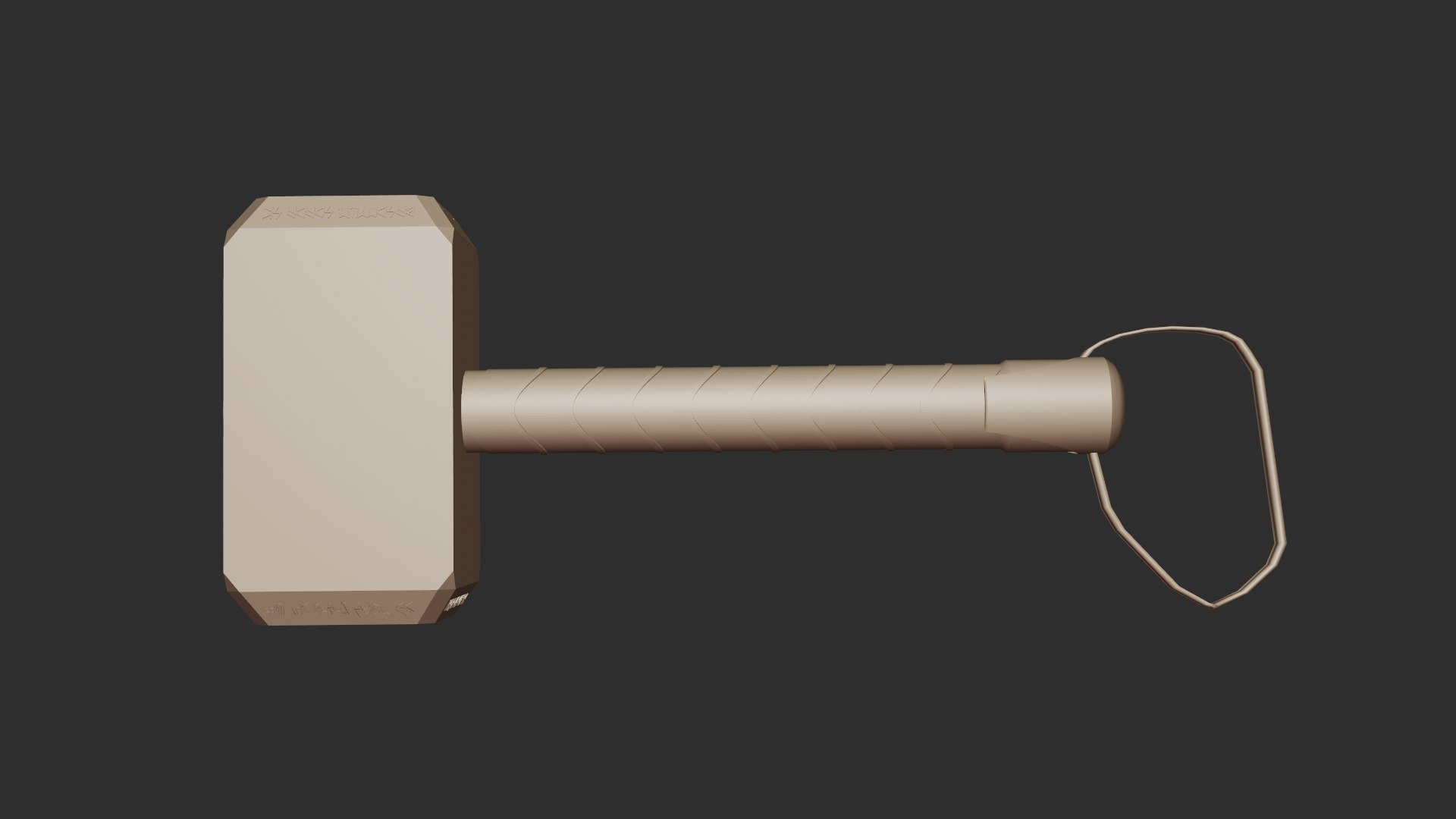 Mjolnir 3D Model 3D Model - TurboSquid 1816633