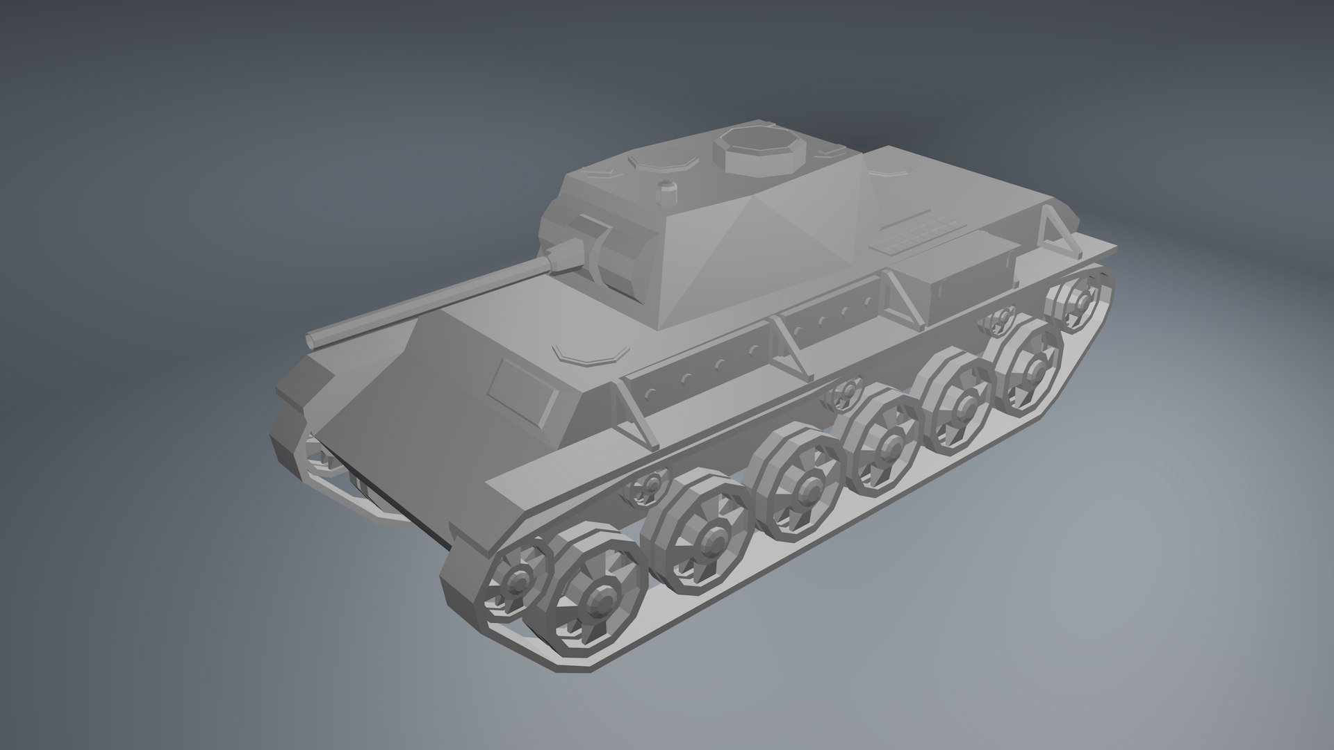 Kv-1 Tank 3D Model - TurboSquid 1552083
