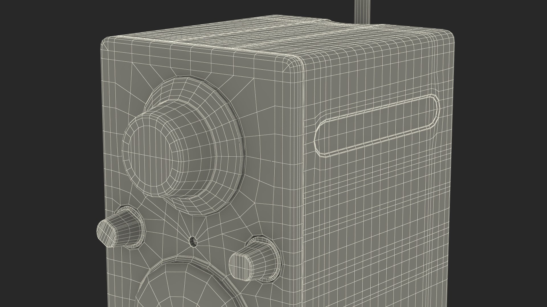 3D Wireless Bluetooth Radio Orange - TurboSquid 2065890