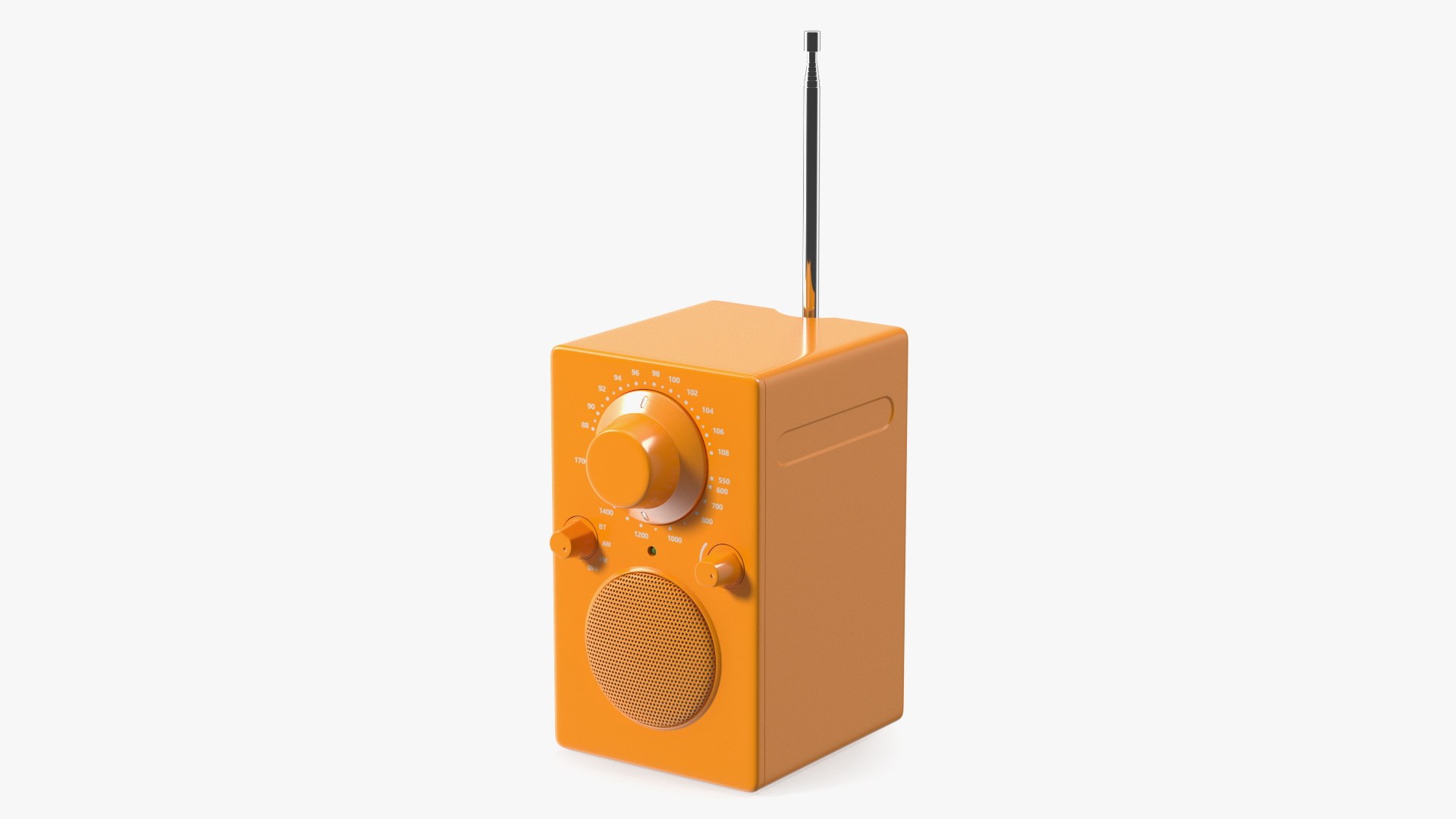 3D Wireless Bluetooth Radio Orange - TurboSquid 2065890