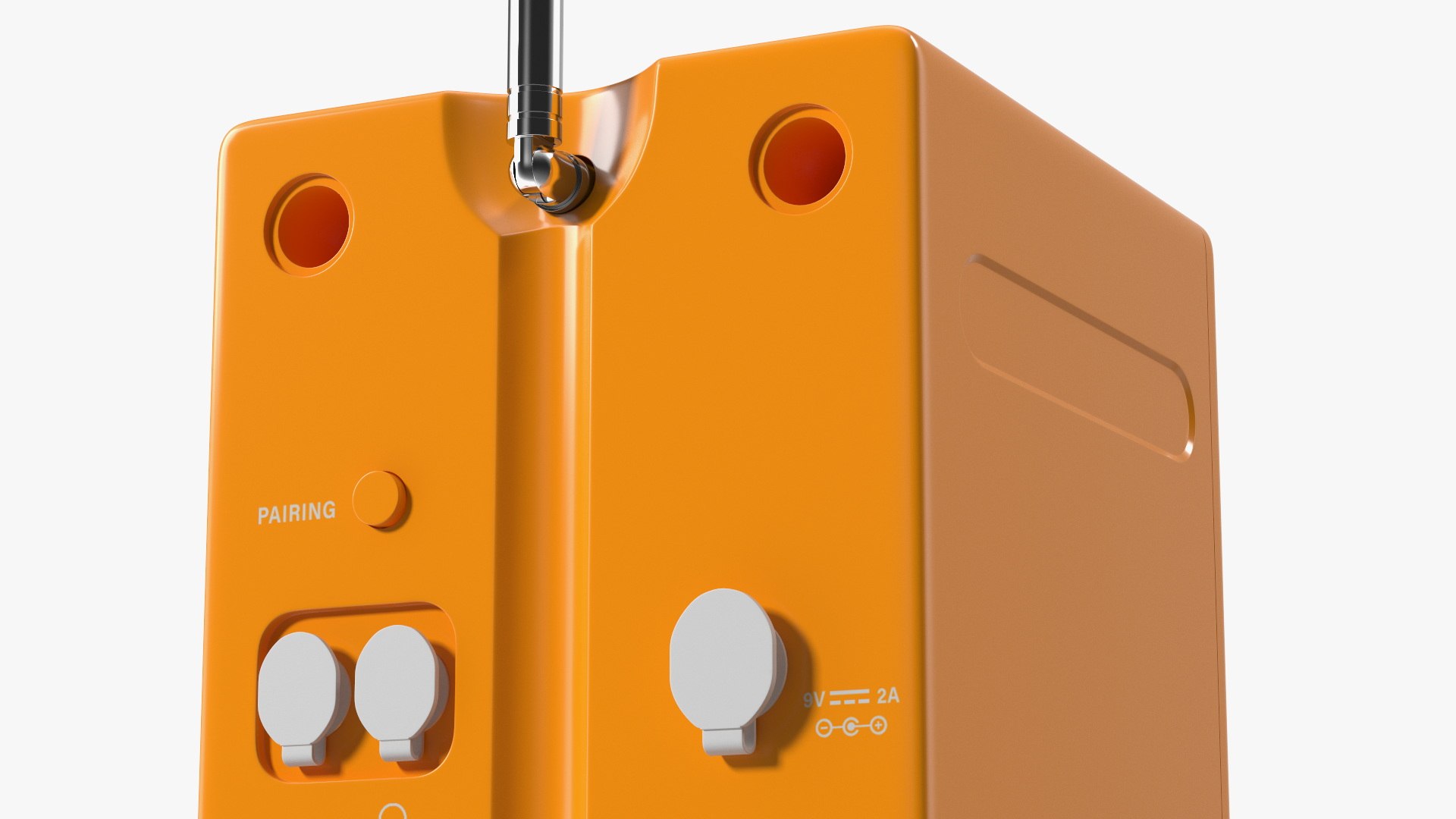 3D Wireless Bluetooth Radio Orange - TurboSquid 2065890