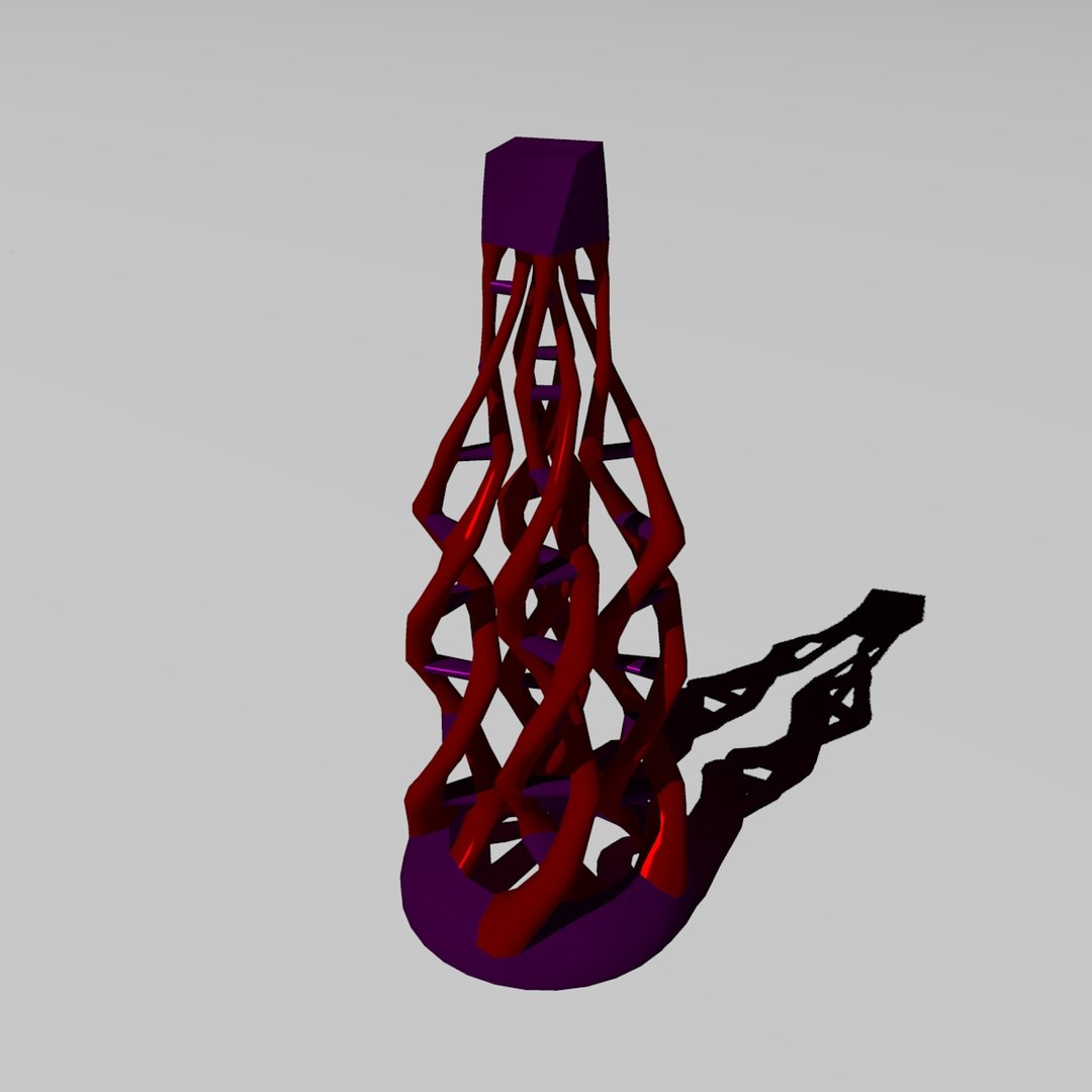 Abstract Chess King 3d Model