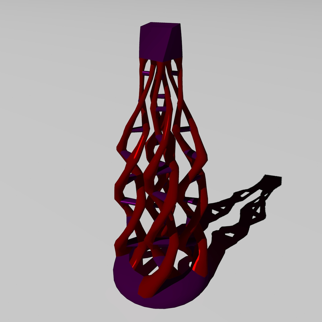 Abstract Chess King 3d Model