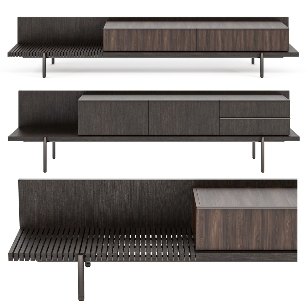 3D Minotti Superquadra Model - TurboSquid 1861366