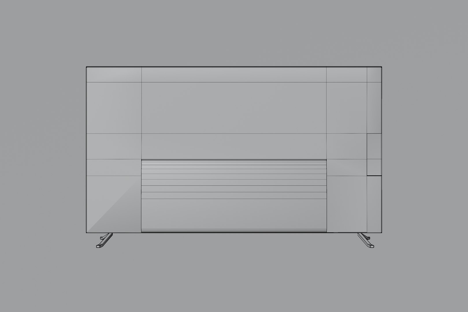 3D Modern TV Model - TurboSquid 1874441