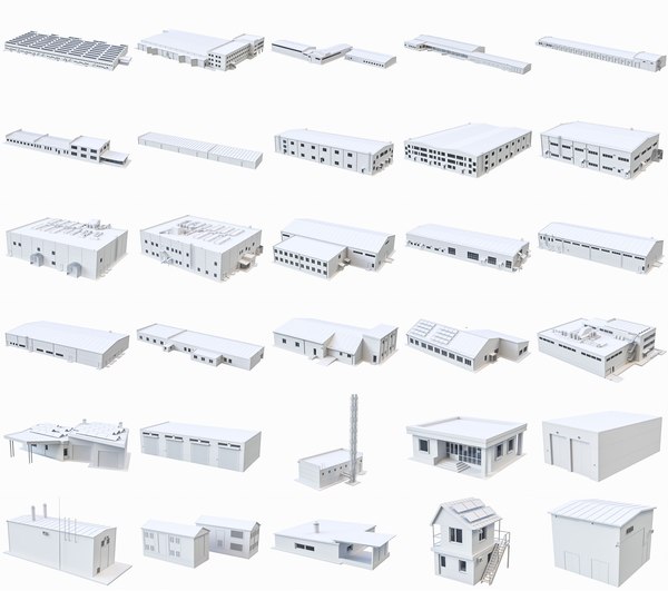 Factory 3D Models for Download | TurboSquid