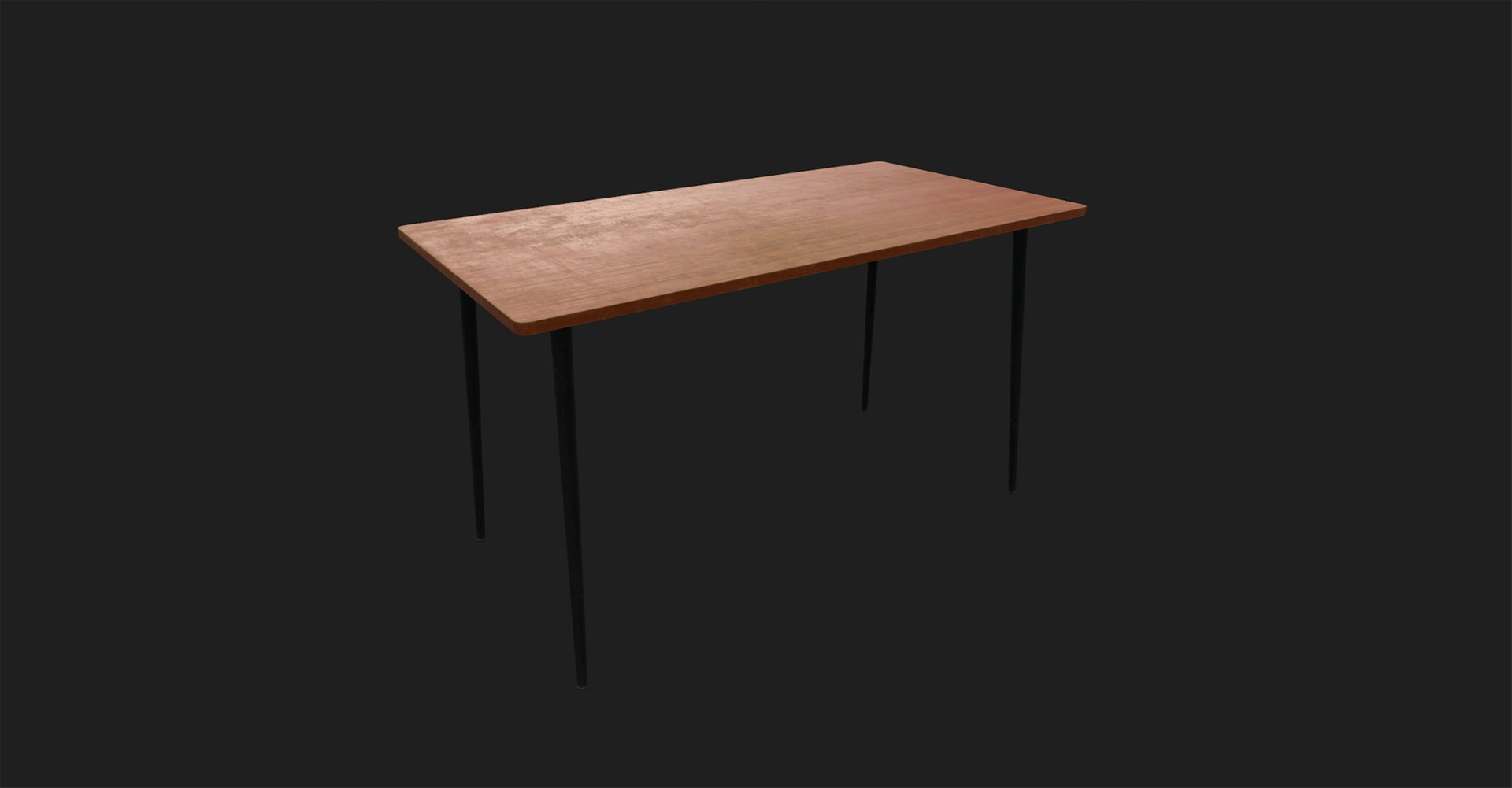 Old Soviet Table 3D Model - TurboSquid 1617855