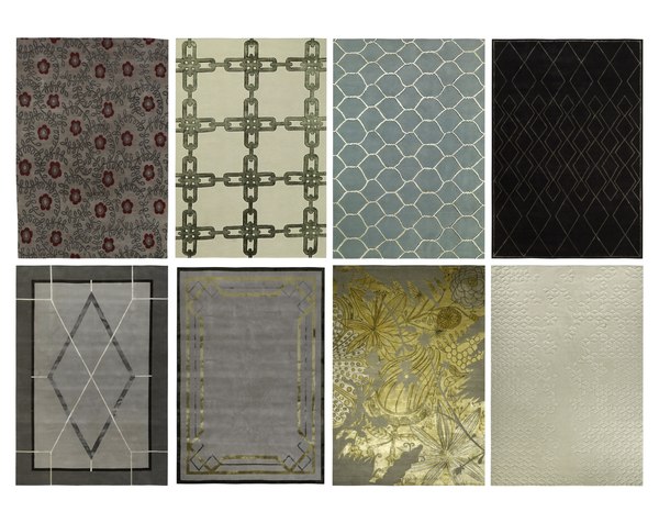 modelo 3d Alfombra The Rug Company vol 42 - TurboSquid 1755778