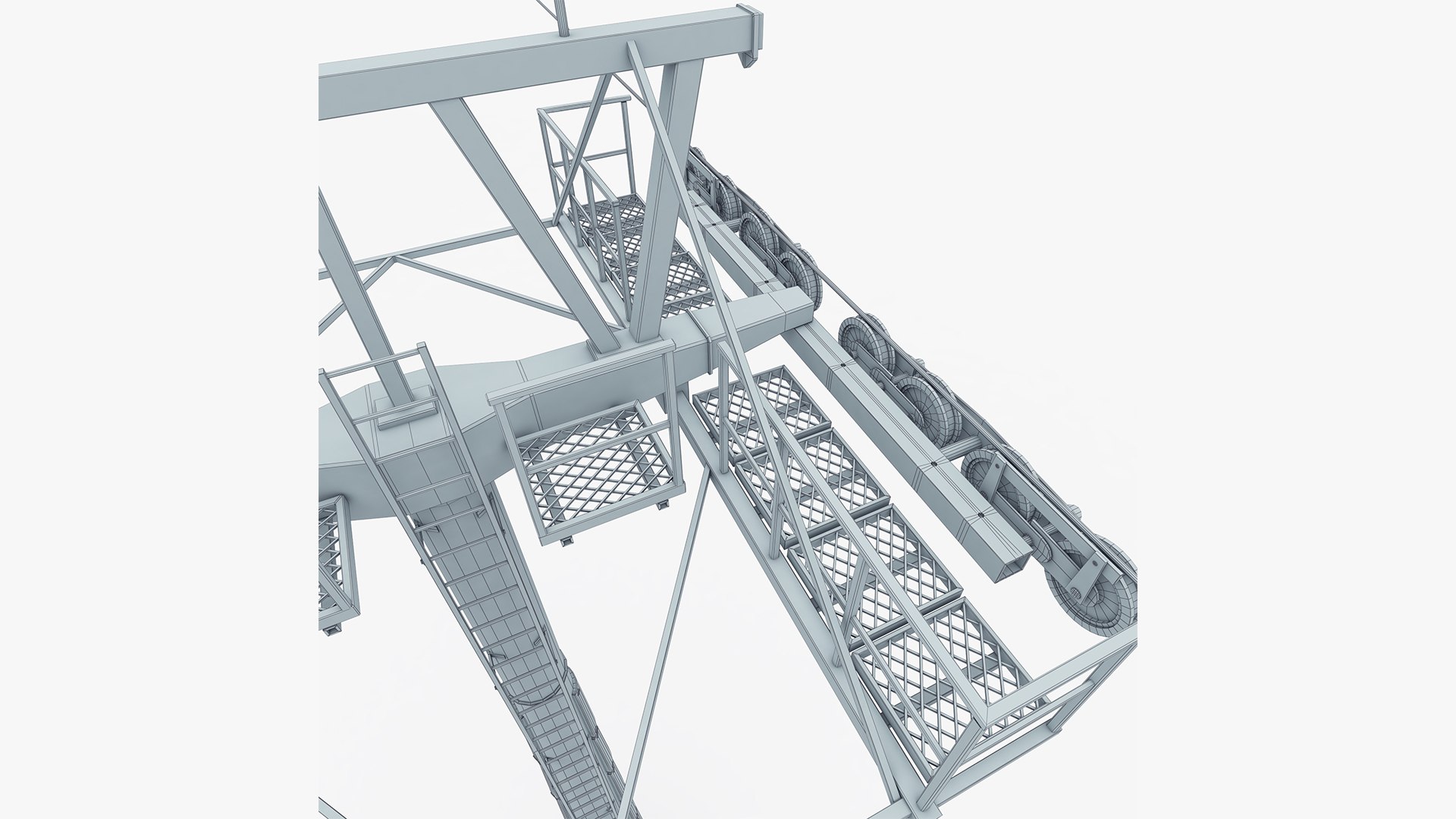 3d Model Cable Cableway