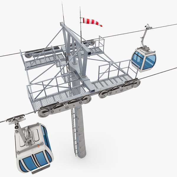 3D Cableway Models | TurboSquid