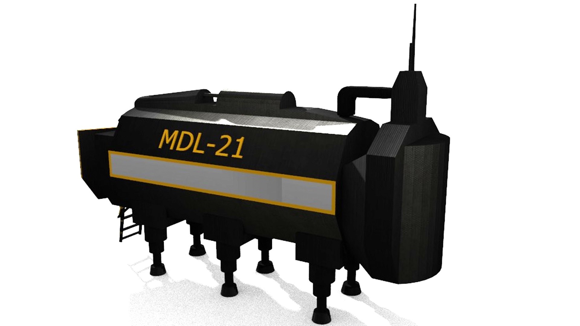 3D Cryopod Life Module Station Model - TurboSquid 2056875