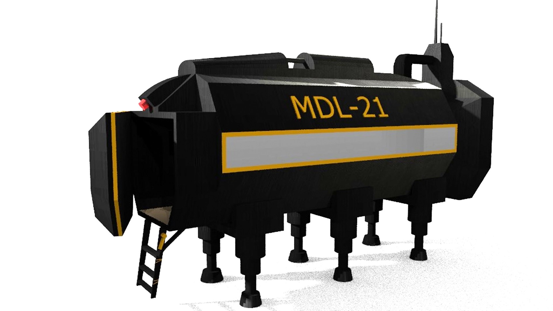 3D Cryopod Life Module Station Model - TurboSquid 2056875