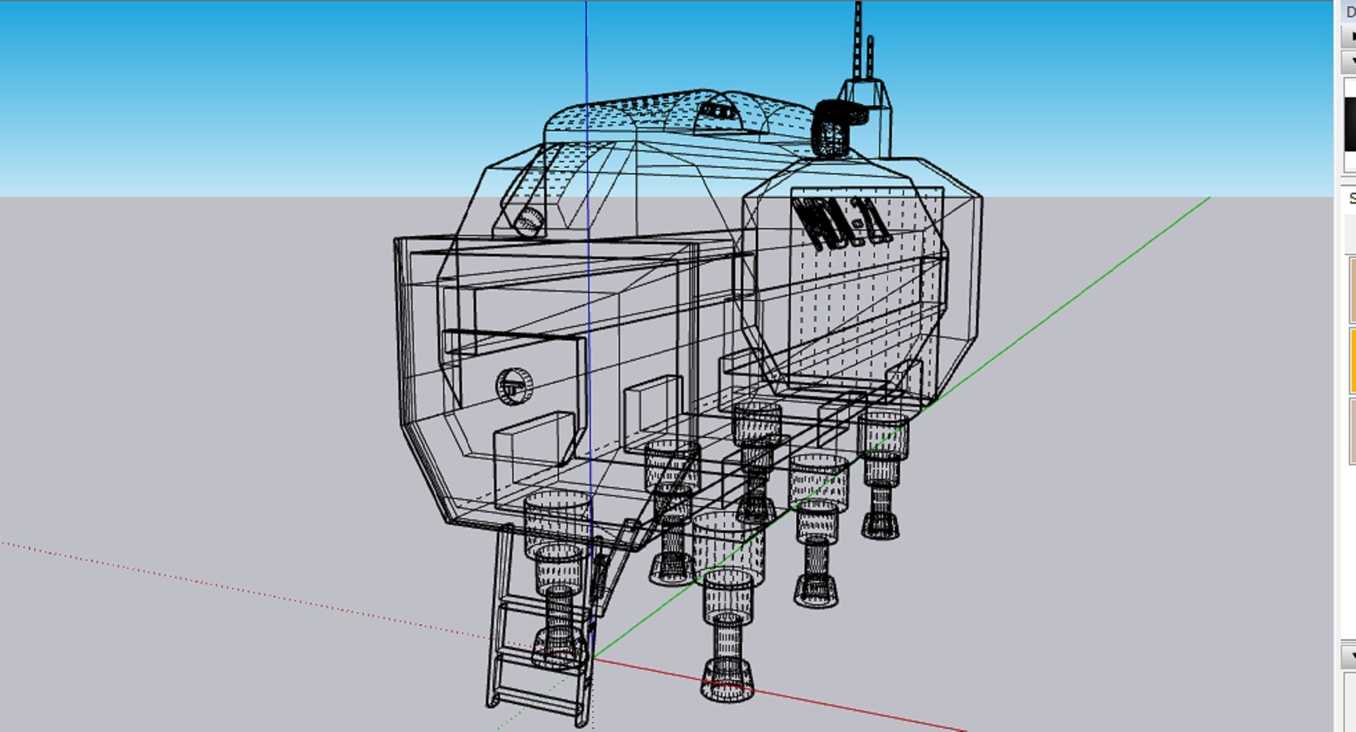 3D Cryopod Life Module Station Model - TurboSquid 2056875