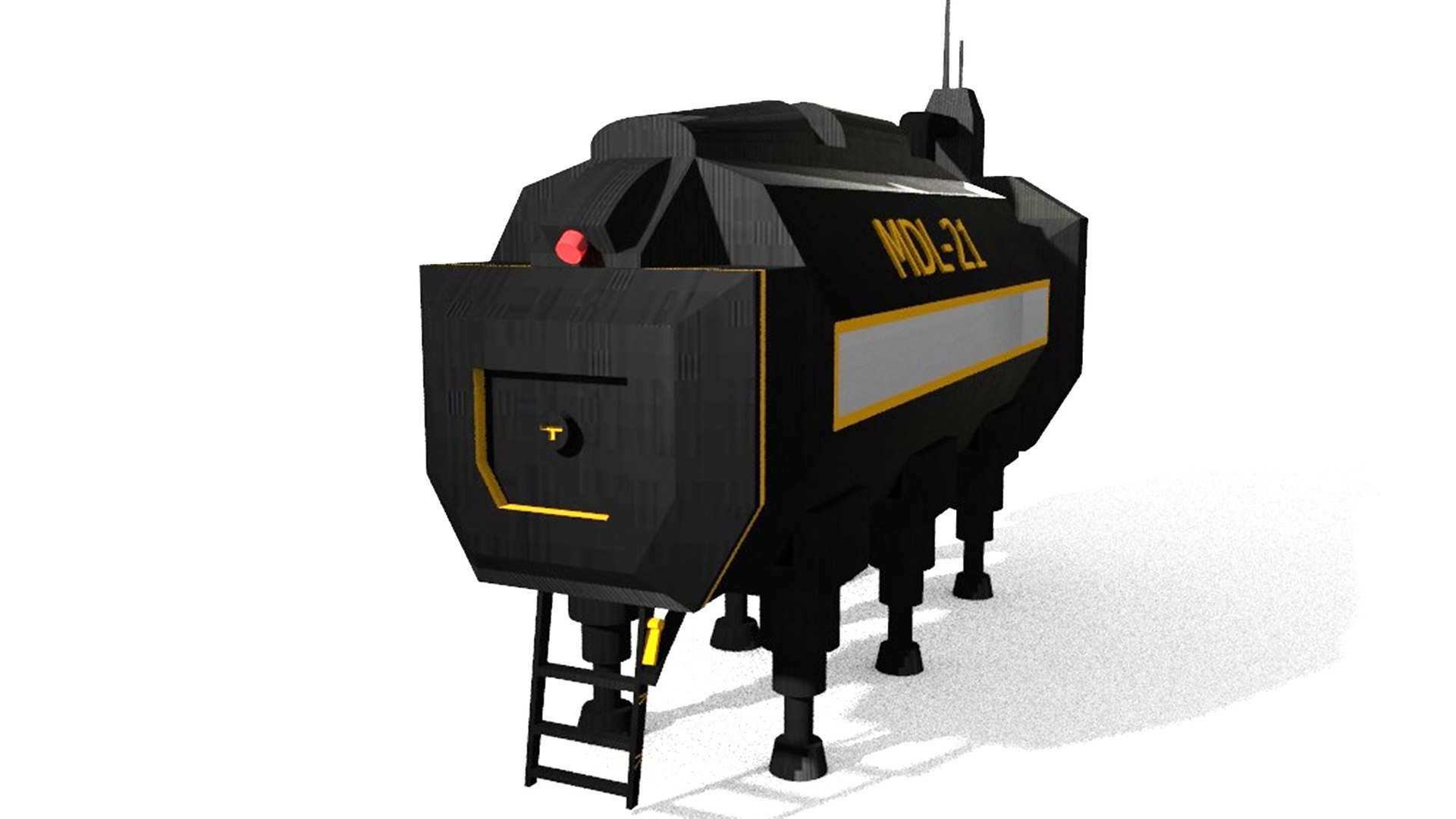 3D Cryopod Life Module Station Model - TurboSquid 2056875