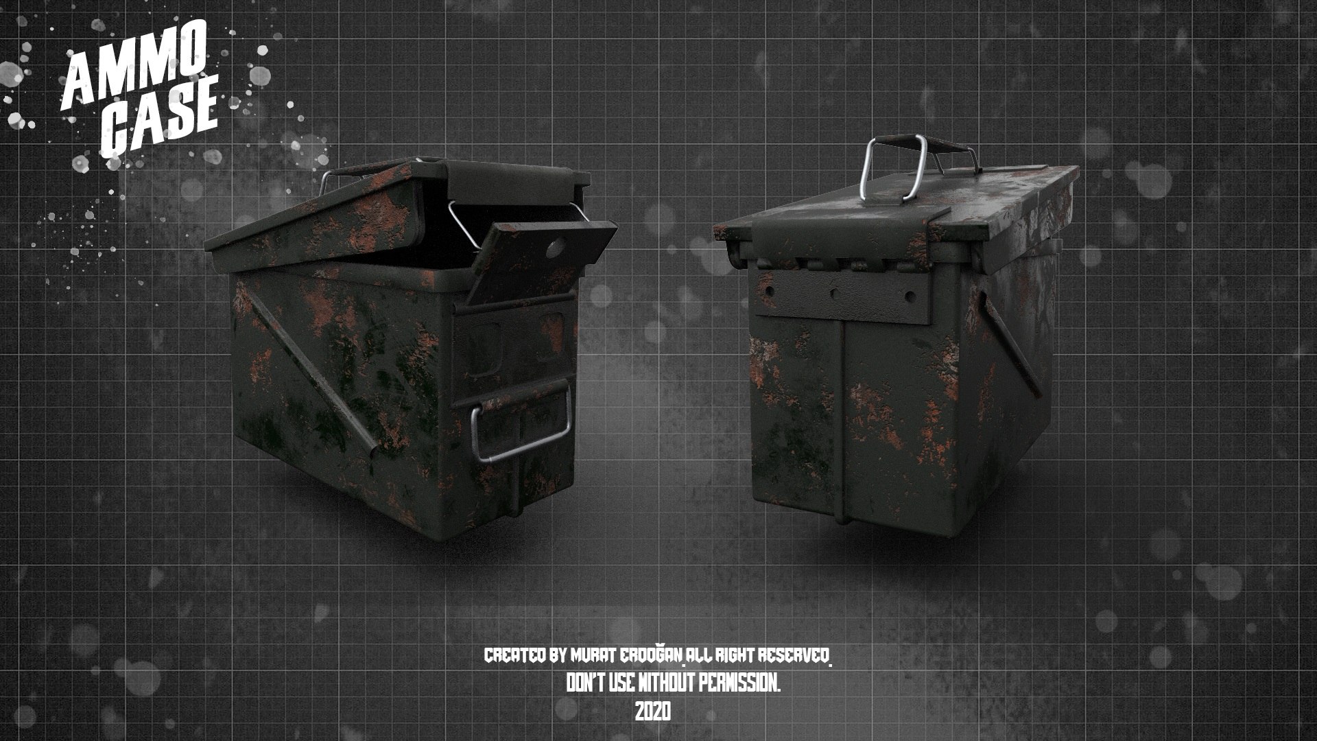 3D Ammo Blender Model - TurboSquid 1710642