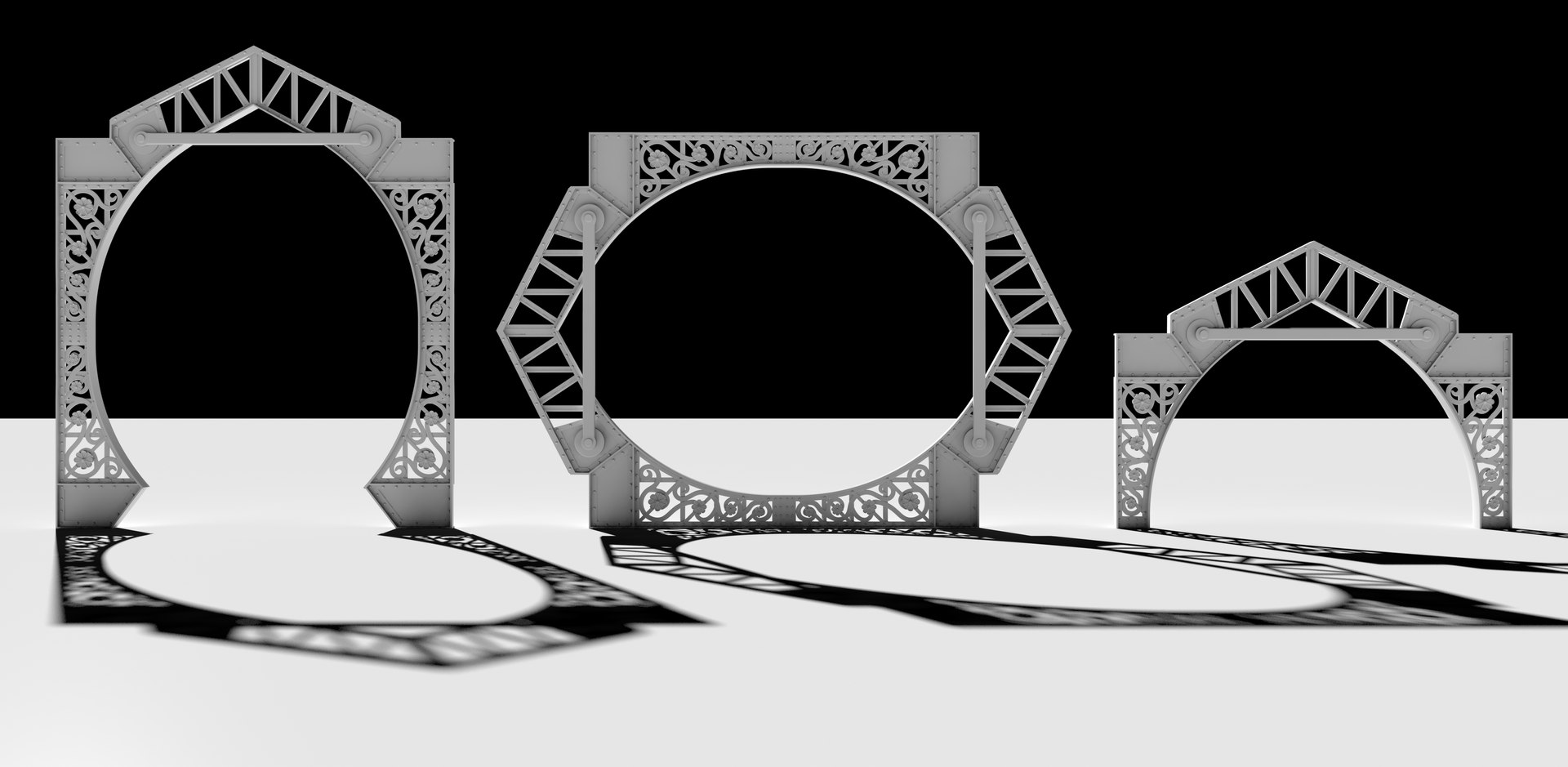 Arch Deco 3d Obj