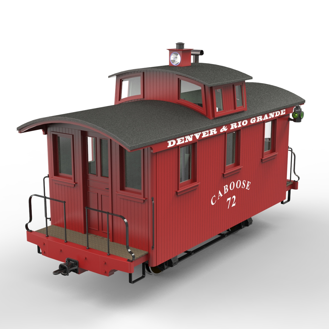 maya narrow gauge caboose bobber