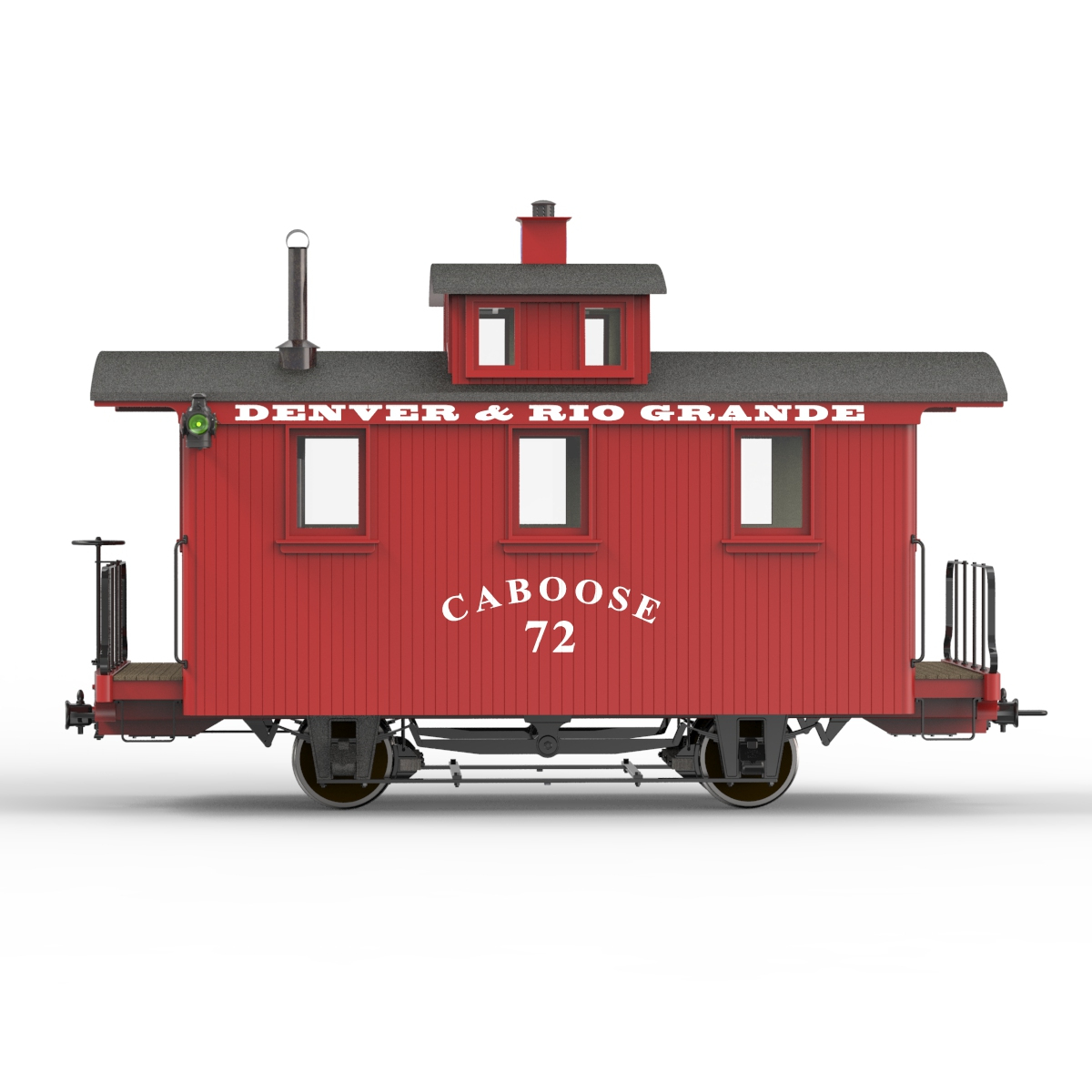 maya narrow gauge caboose bobber