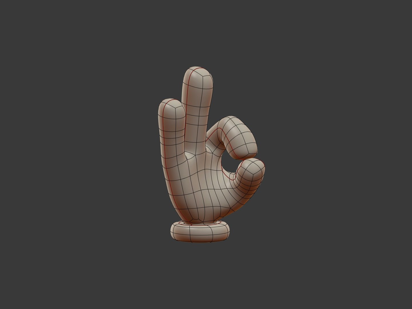 Cartoon hands 3D model - TurboSquid 1474610