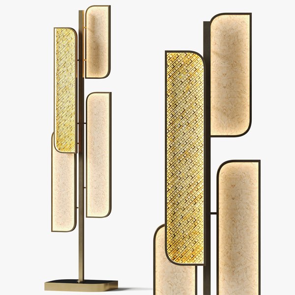 modelo 3d Sicis - Lámpara de Pie Visconti - TurboSquid 2171715