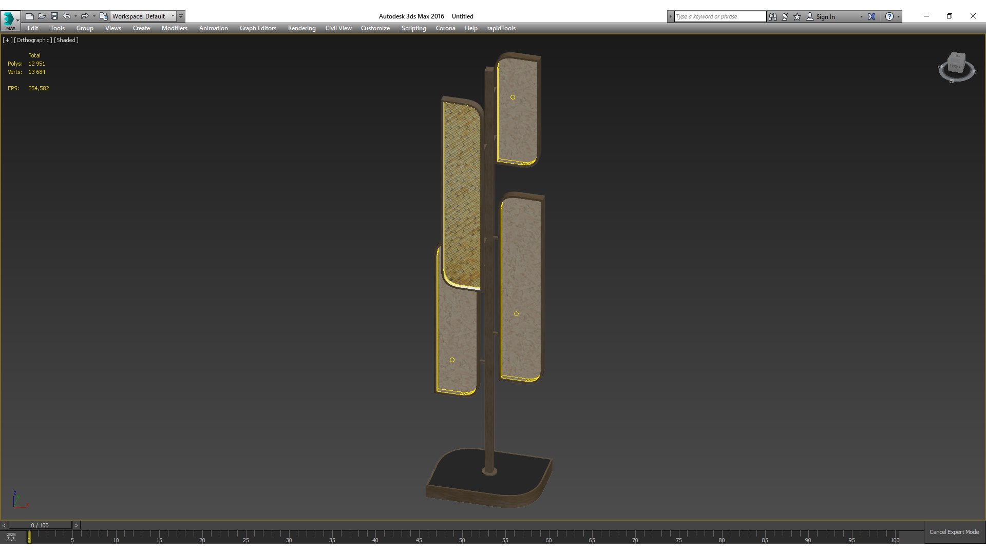 Sicis - Visconti Floor Lamp 3D model - TurboSquid 2171715