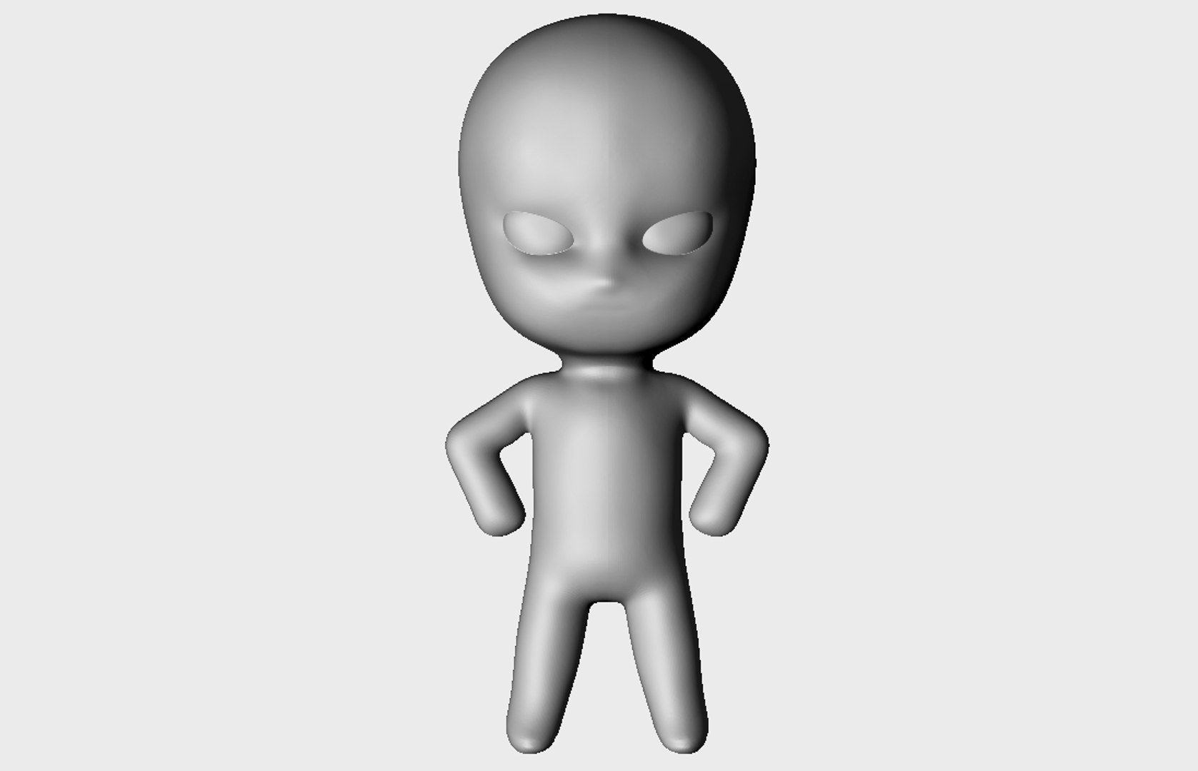 Base Chibi 3D - TurboSquid 1558409