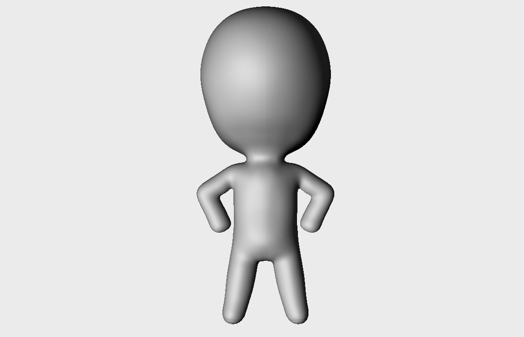 Base Chibi 3D - TurboSquid 1558409