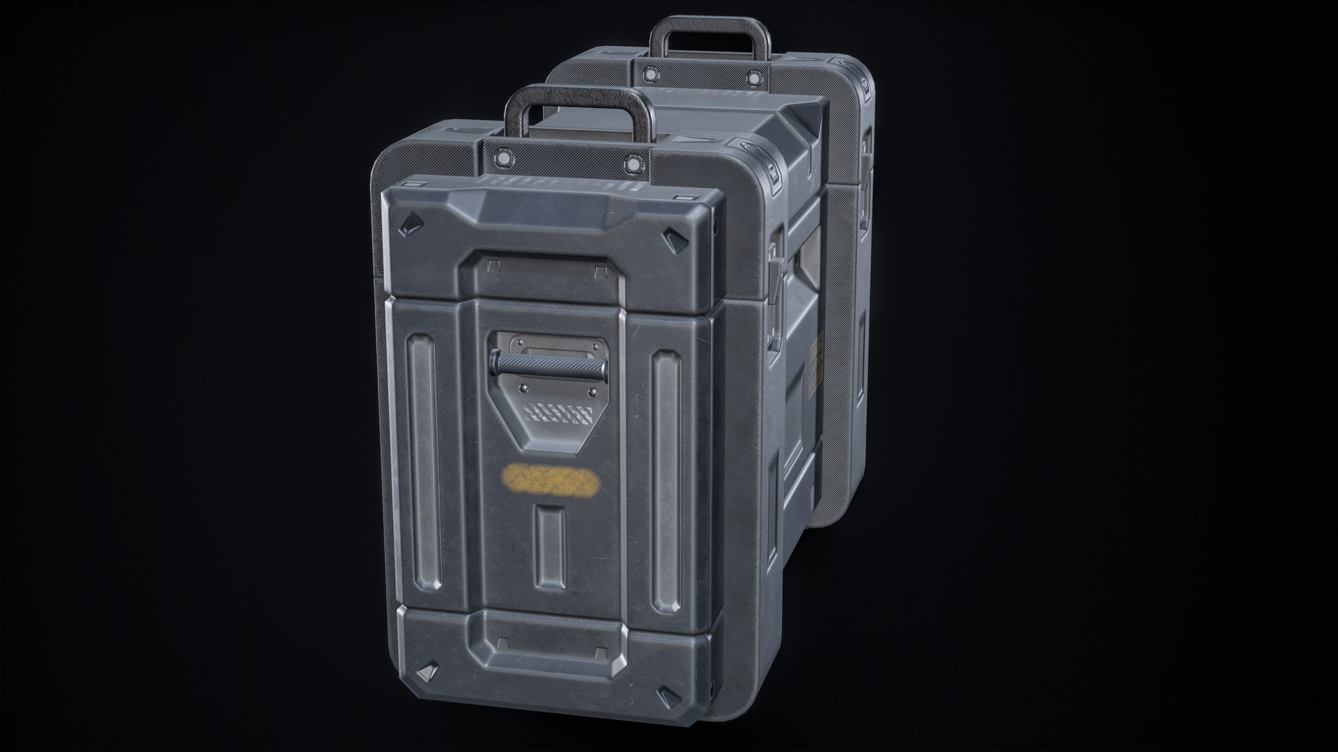 3D Sci-Fi Case 03 PBR Model - TurboSquid 2083859