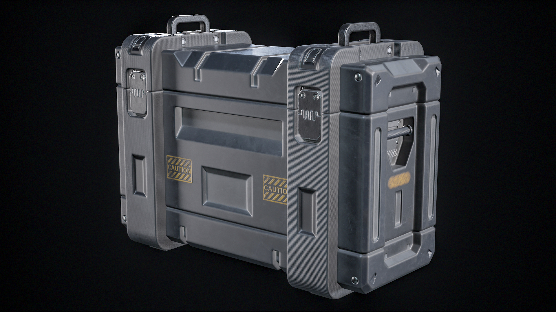 3D Sci-Fi Case 03 PBR Model - TurboSquid 2083859