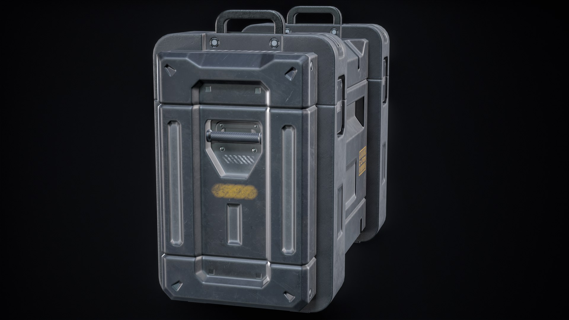 3D Sci-Fi Case 03 PBR Model - TurboSquid 2083859